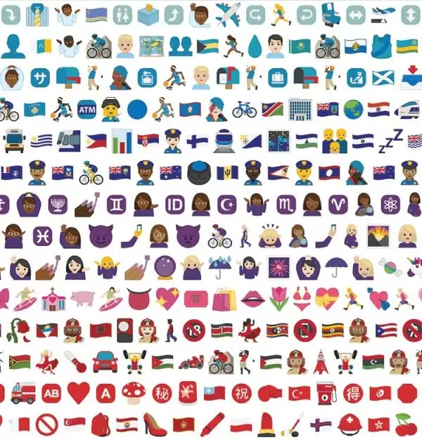pop chart lab emoji plakat