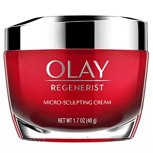 amahitamo meza ya moisturizer ahura na Amazon olay regenerist micro sculpting cream