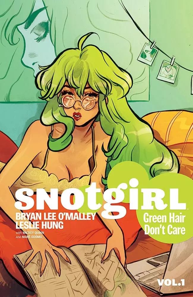 snot girl: floket e gjelbra mos u intereson