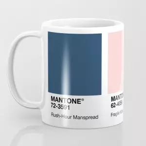 Mug ფემინისტური Pantone