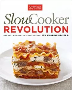 Sukaldaritza-liburua Slow Cooker Revolution