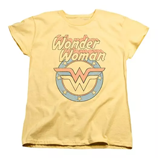 реколта тениски най-добрите ретро тениски жени Amazon Wonder Woman