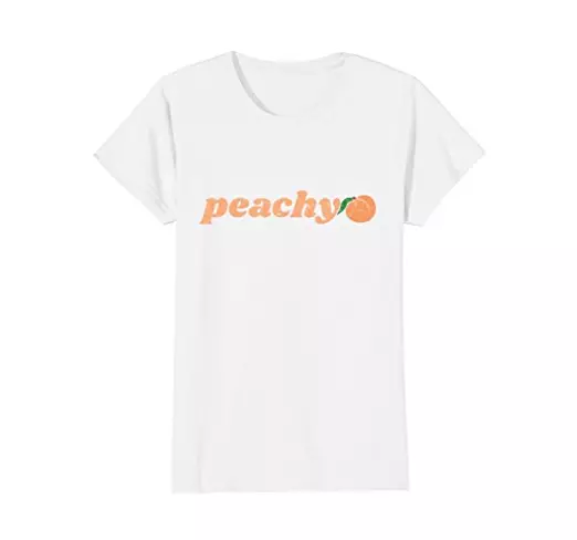 Vintage T-Shirts beste Retro-T-Shirts Frauen Amazon peachy