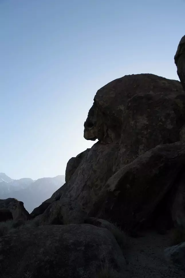 alabama hills formacije stijena