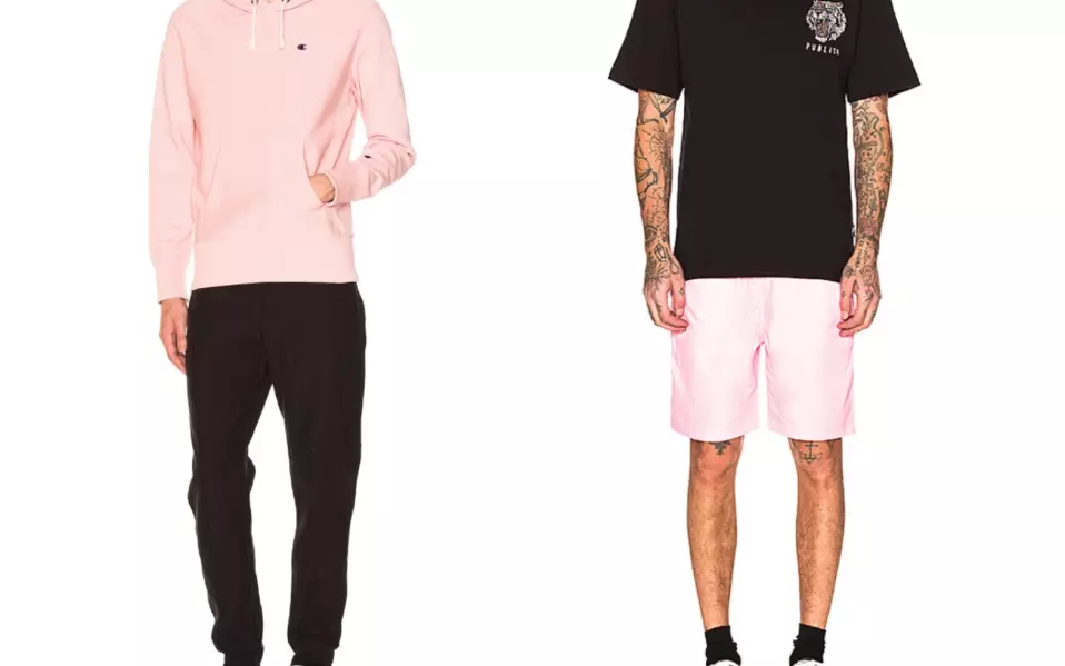 Mænds sommer 2018 Trends Pink