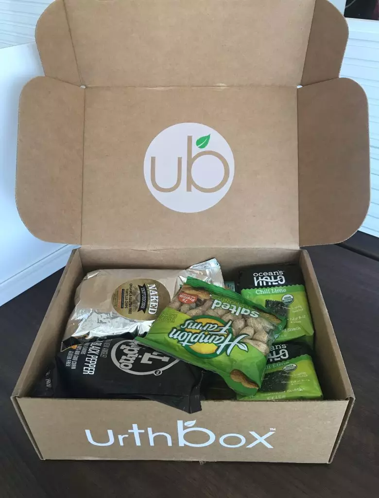 urth box anmeldelse snack levering