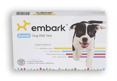 Pradėti šuns DNR testą