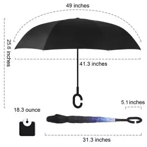 лучший ветрозащитный зонт