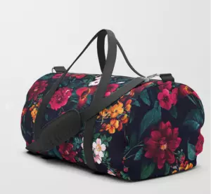 بهترین کیف دافلی با چاپ گل