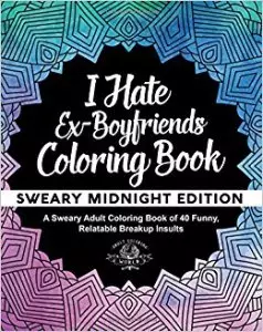 Eu odeio ex-namorados livro de colorir