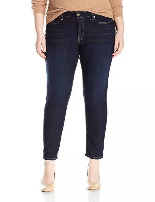 plus size jeans dames best verkochte paren amazon signature by levi strauss skinny