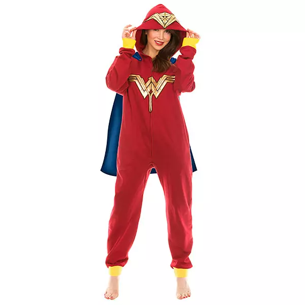 Wonder Woman caped onesie