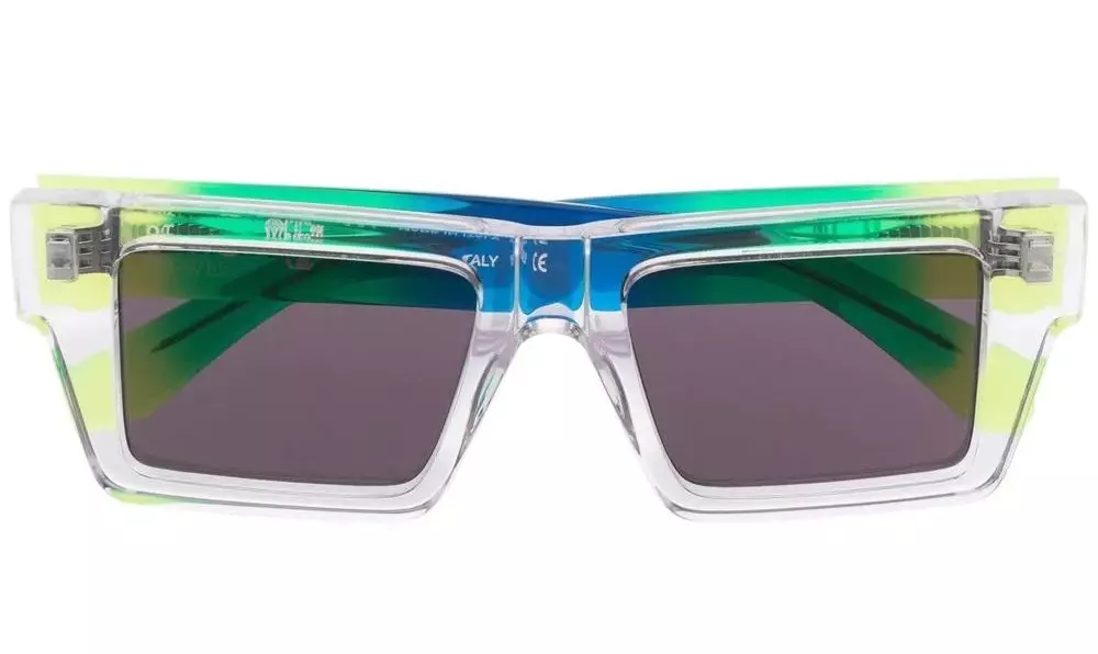 Off-White-Nassau-Transparent-Rectangle-Frame-Gafas de sol