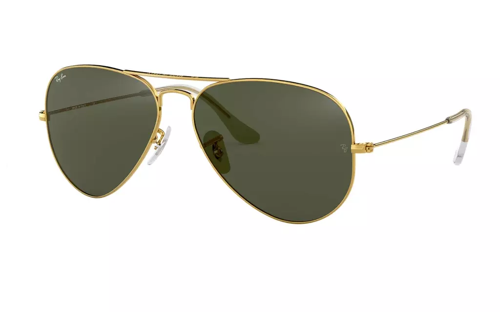 Ray-Ban RB3025 Aviator Classic linèt solèy, pi bon linèt solèy pou gason