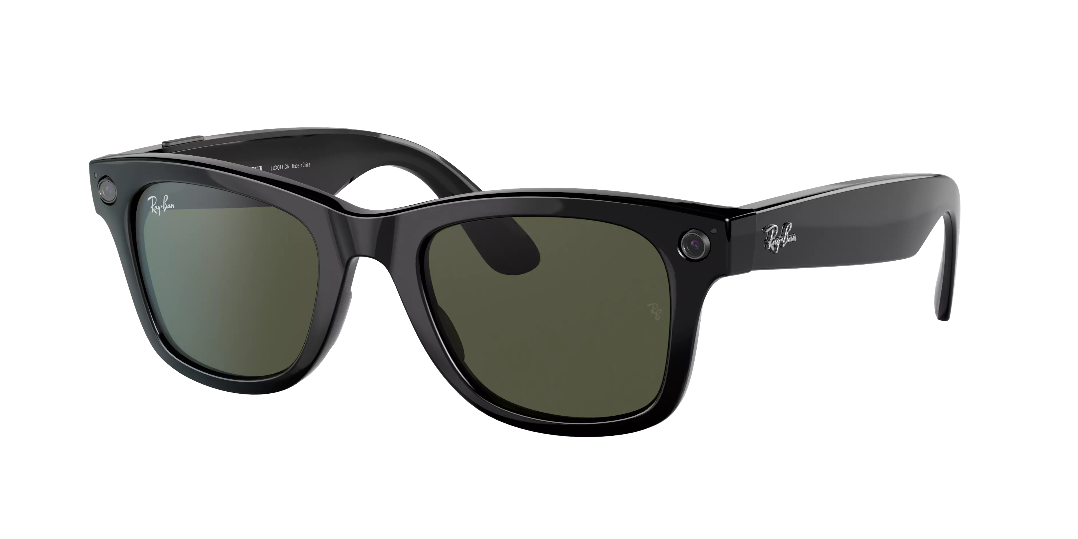 Ray-Ban Stories Wayfarer Smart Sunglasses; plej bonaj viraj sunokulvitroj