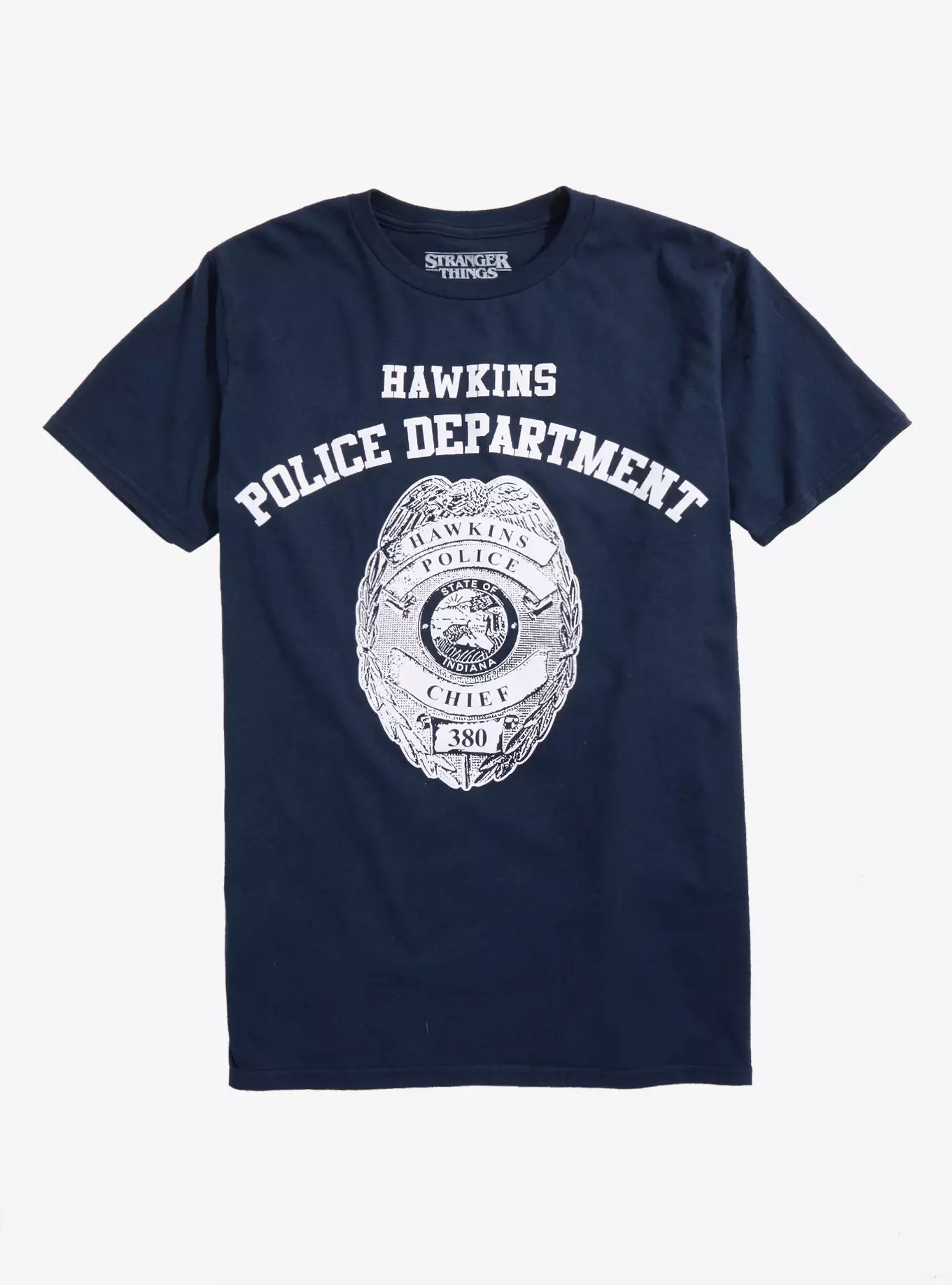 t-shirt sa pulis sa hawkins