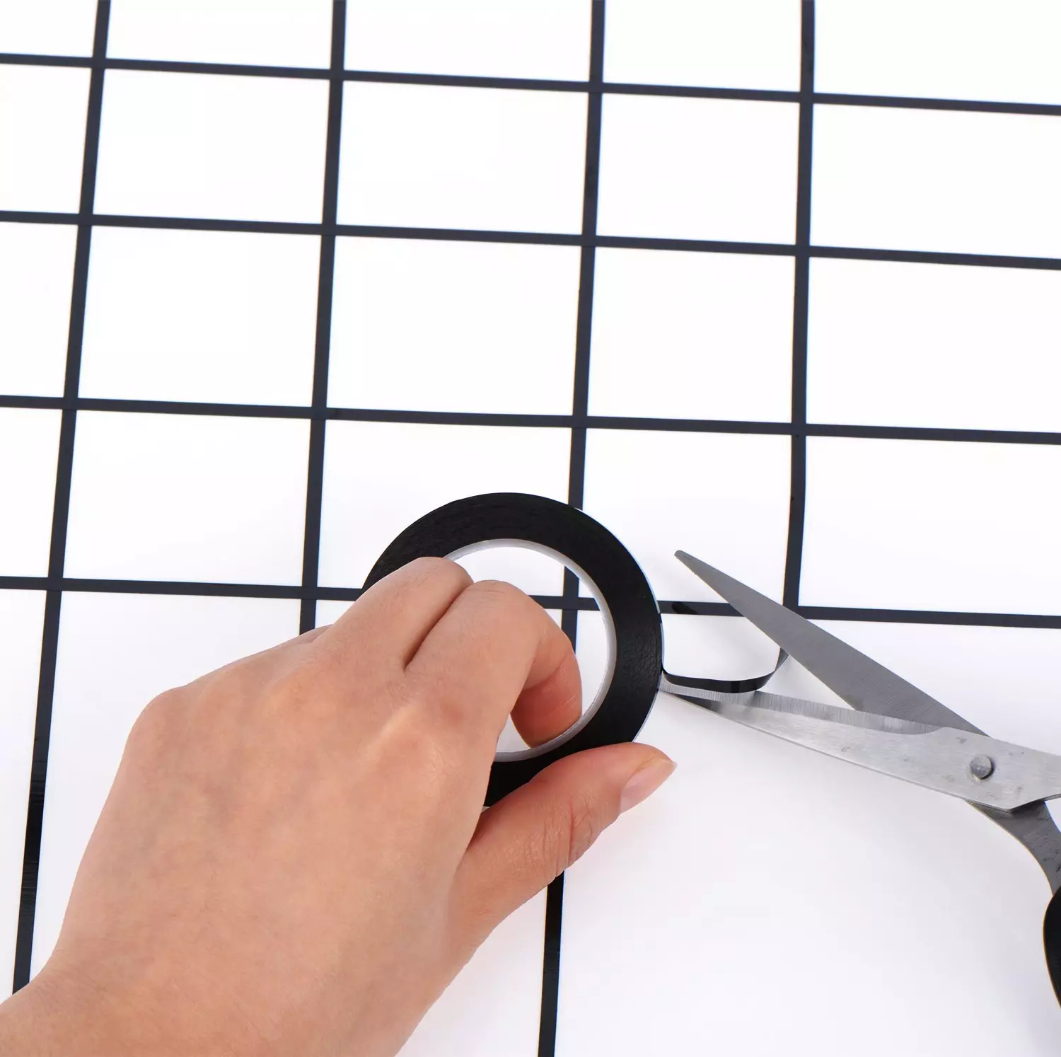 Whiteboard Grid Marking Tape ໂດຍ Outus
