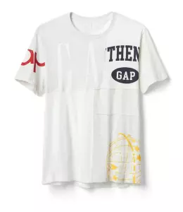 White Logo T Shirt Gap