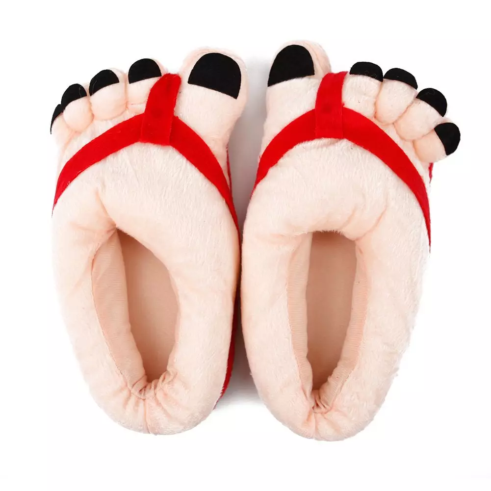 nakakatawang tsinelas sa ilalim ng $20 murang warm feet cartoon sandals toes