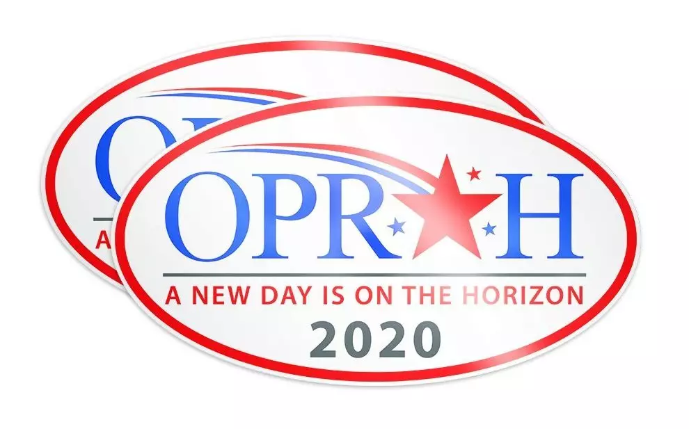 oprah 2020 bumper sticker