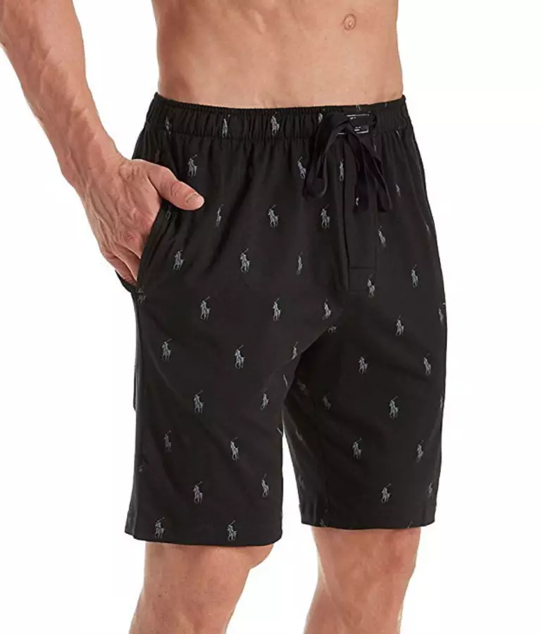 melhores pijamas masculinos, Polo Ralph Lauren Knit Sleep Shorts