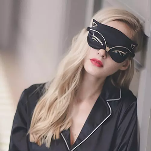 Cat Silk Sleep Mask los ntawm Aimell