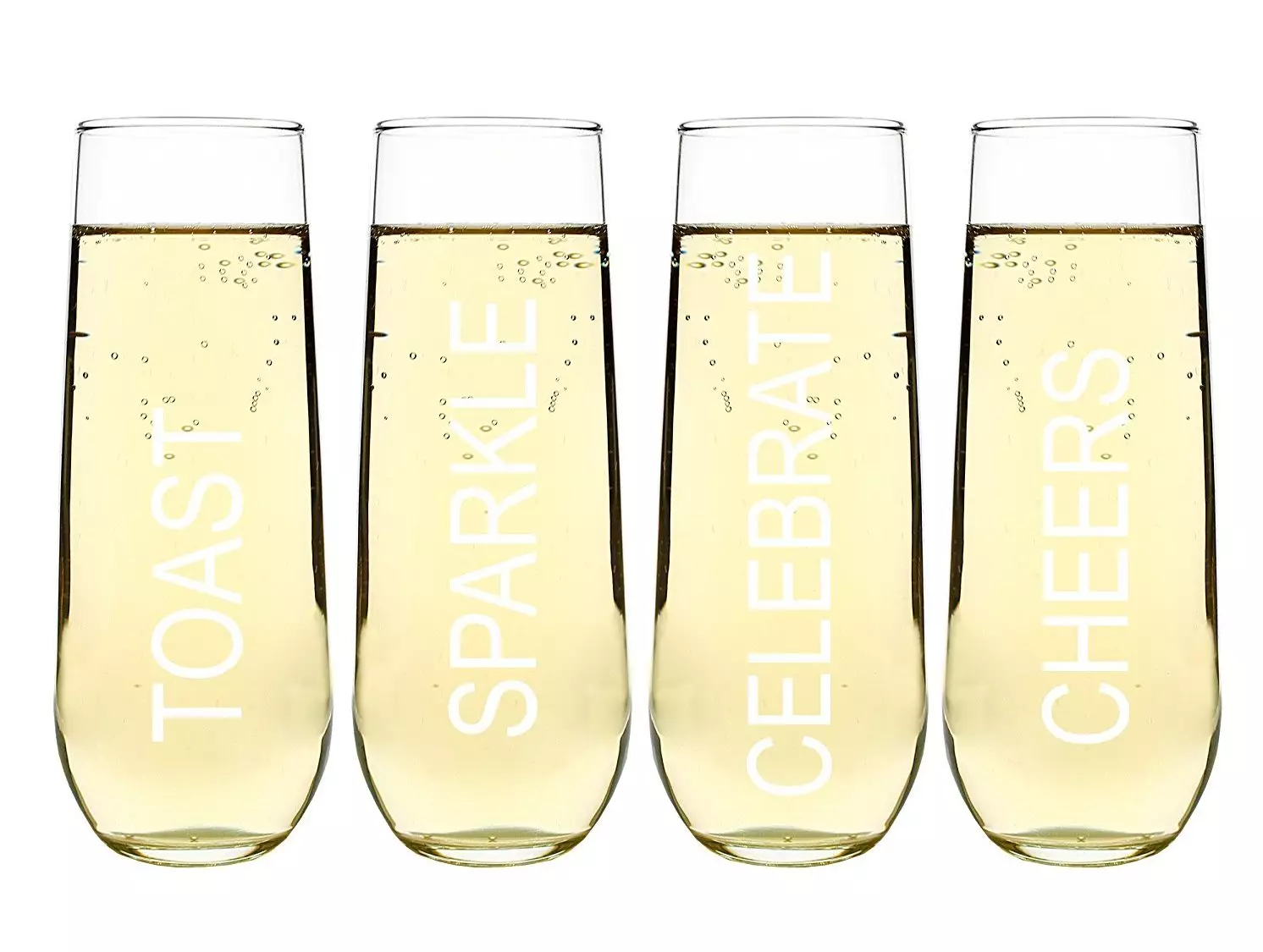 Amazon čaše za šampanjac bez drške