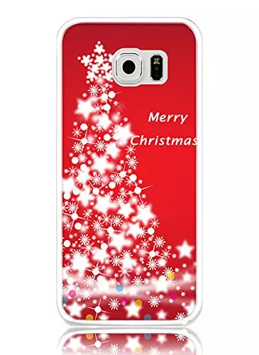 Ziemassvētku telefona maciņš labākā eglīte Samsung Galaxy S6
