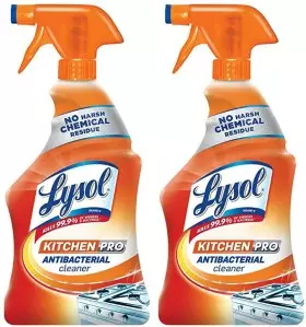 የፍራፍሬ ዝንቦችን እንዴት ማስወገድ እንደሚቻል lysol kitchen pro cleaner