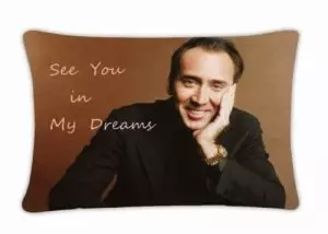 Nicolas Cage Art Pillow