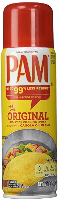 Pam Cooking Spray Nail Hack