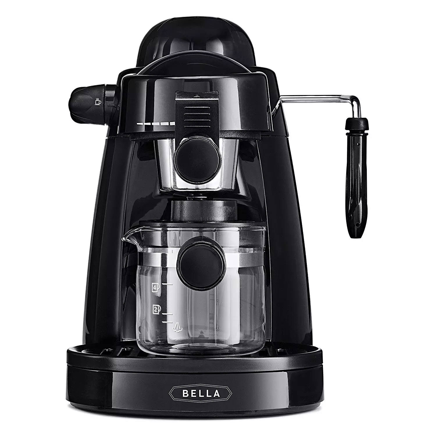 BELLA Persoanlike Espresso Maker mei Ynboude Steam Wand