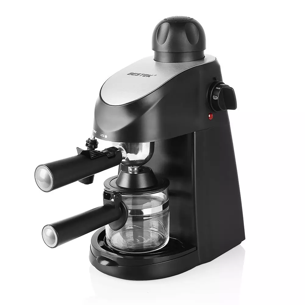 BESTEK 3.5 Bar Steam Espresso և Cappuccino Maker Coffee Machine