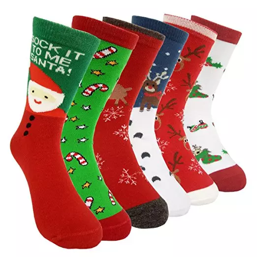 HSELL Christmas Holiday Sock Pack