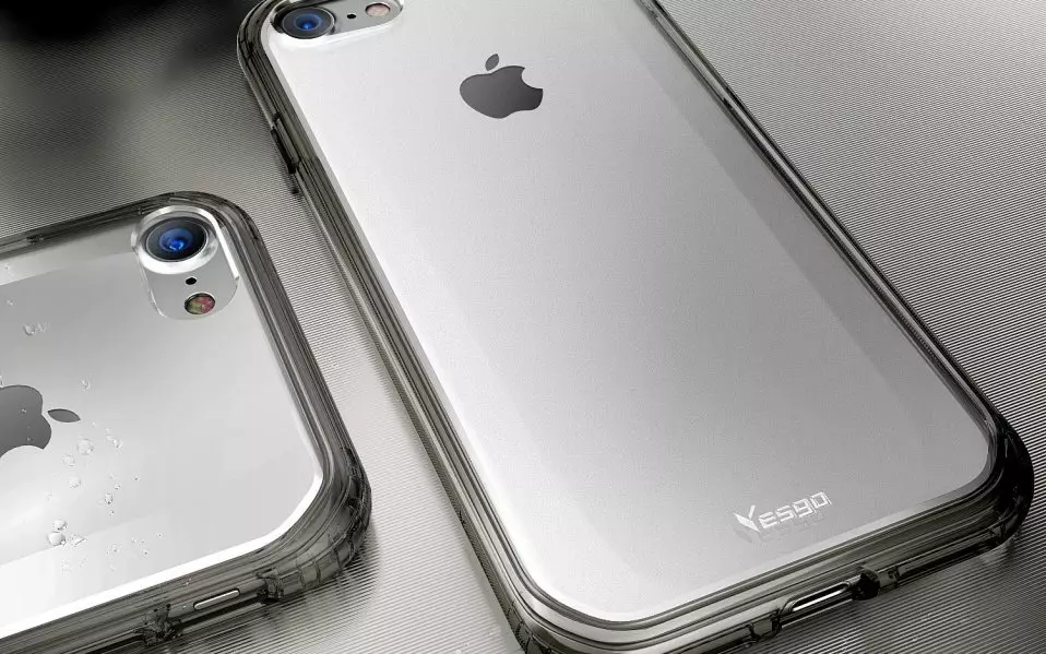 Silver na iPhone 8 case