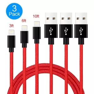 3-Pack Lightning Cable