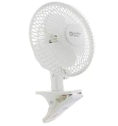 Comfort Zone CZ6C 2-Speed Clip-On Fan