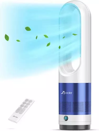 ZICOOLER Bladeless Tower Fan |