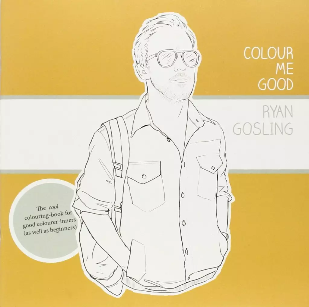 buku la ryan gosling coloring