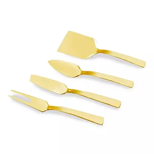 золотой набор ножей для сыра