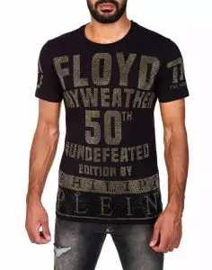 Floydas Mayweatheris atšventė savo didelį laimėjimą su bendradarbiaujančiais marškinėliais 12518_4