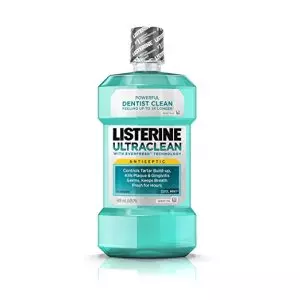 น้ำยาบ้วนปาก น้ำยาบ้วนปาก Listerine การทำความสะอาด hack