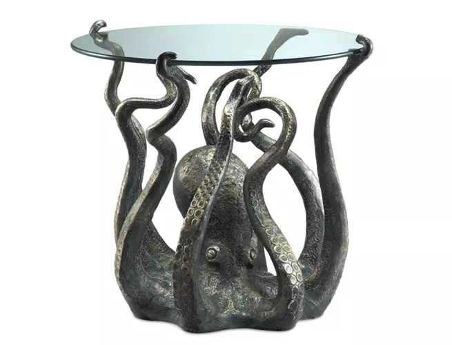 dekorasi segara Octopus End Table
