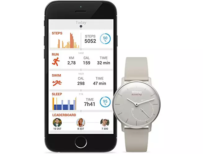 withings watch activite pop sleep 和