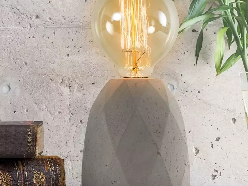 I-Alyshia Table Lamp Edison Bulb