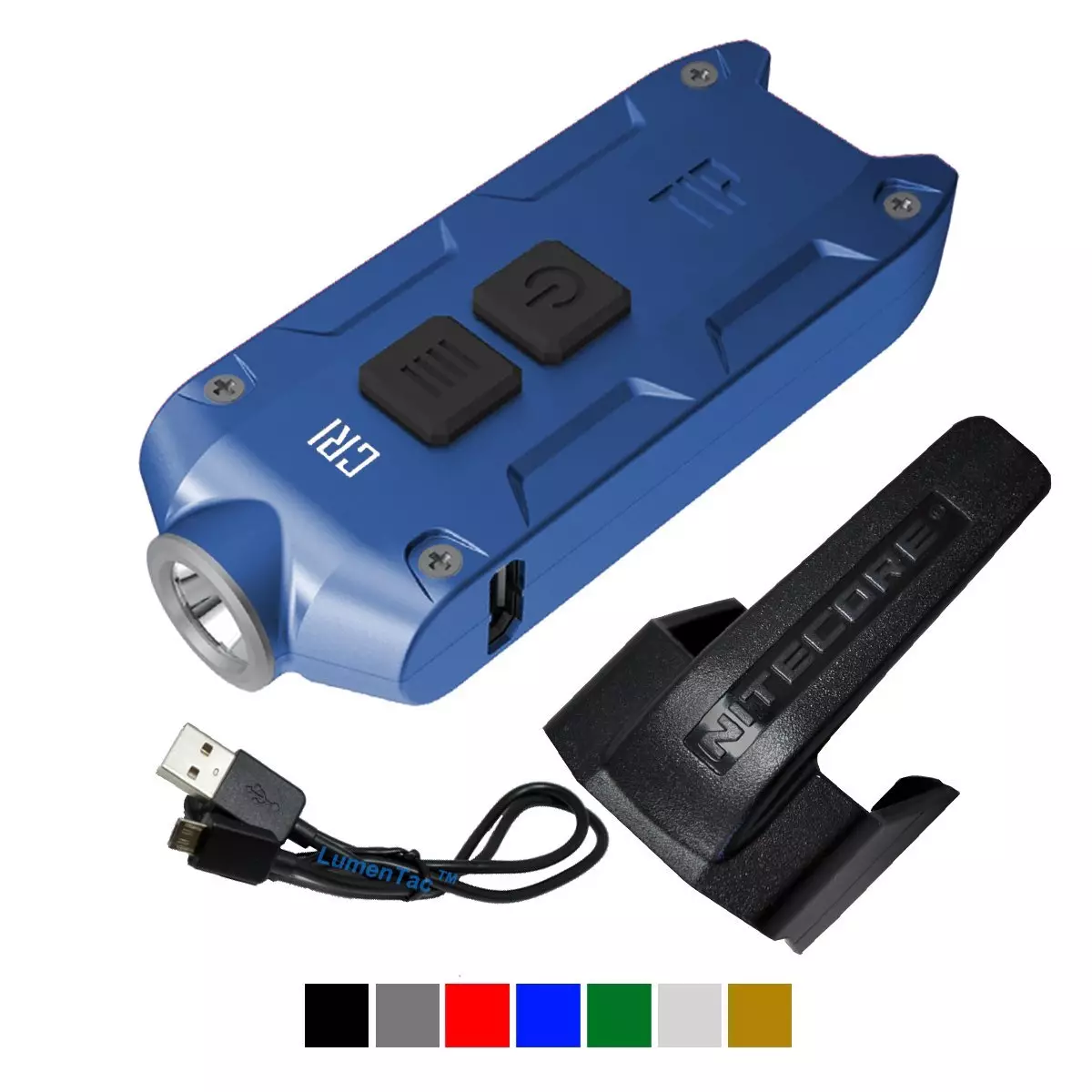 nitecore rechargeable keychain flashlight