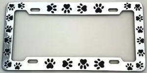 Okvir registarske tablice psa