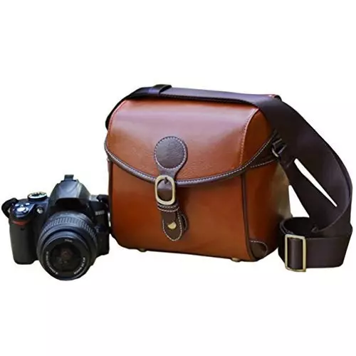 Topixdeals Vintage Suya davamlı kamera çantası