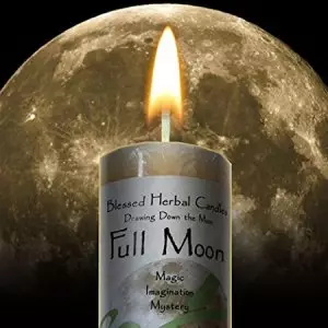 Drawing Down the Moon - Candle Moon Full by Coventry Creations
