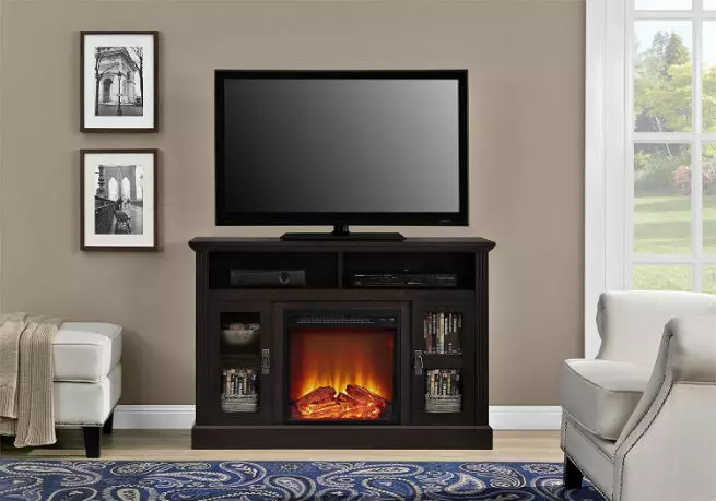 Ameriwood Home Electric ibudana TV console